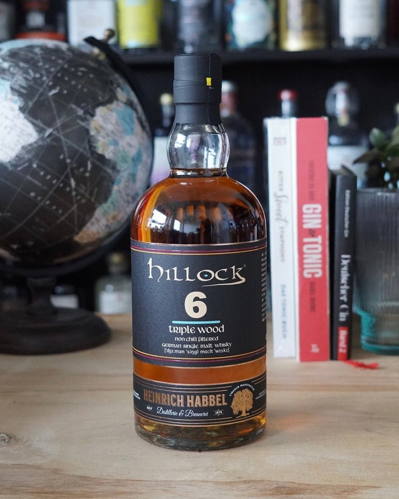 Hillock 6 triple Wood German Single Malt Whisky — Deutschergin.de