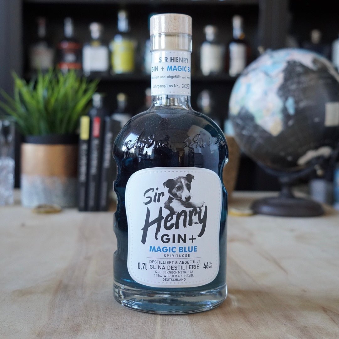 SIR Henry Gin „Magic Blue“| Ist einer der besten Deutschen Gins. | Zum Shop. — Deutschergin.de
