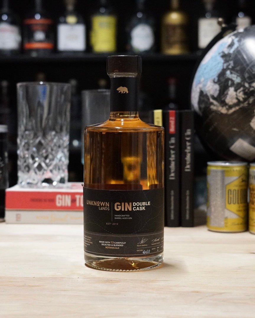 Unknown Lands Double Cask Gin| Ist einer der besten Deutschen Gins. | Zum Shop. — Deutschergin.de
